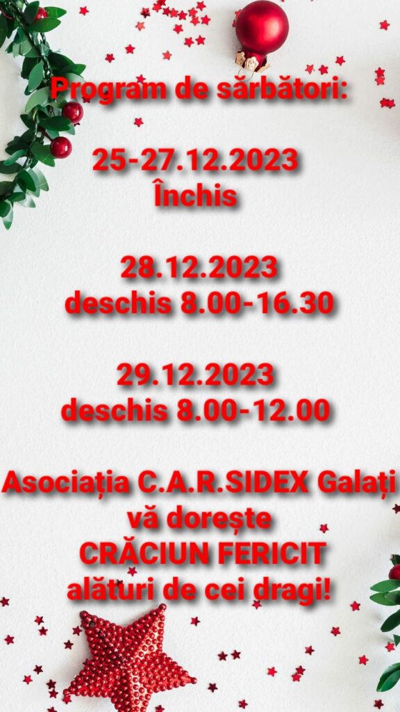 CAR Sidex – Casa de Ajutor Reciproc Sidex Galati